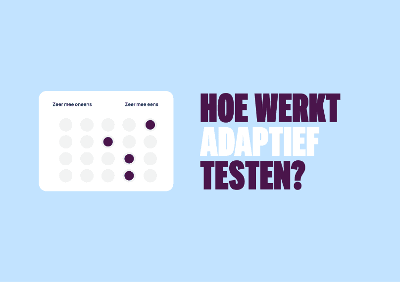 Wat zijn adaptieve testen?